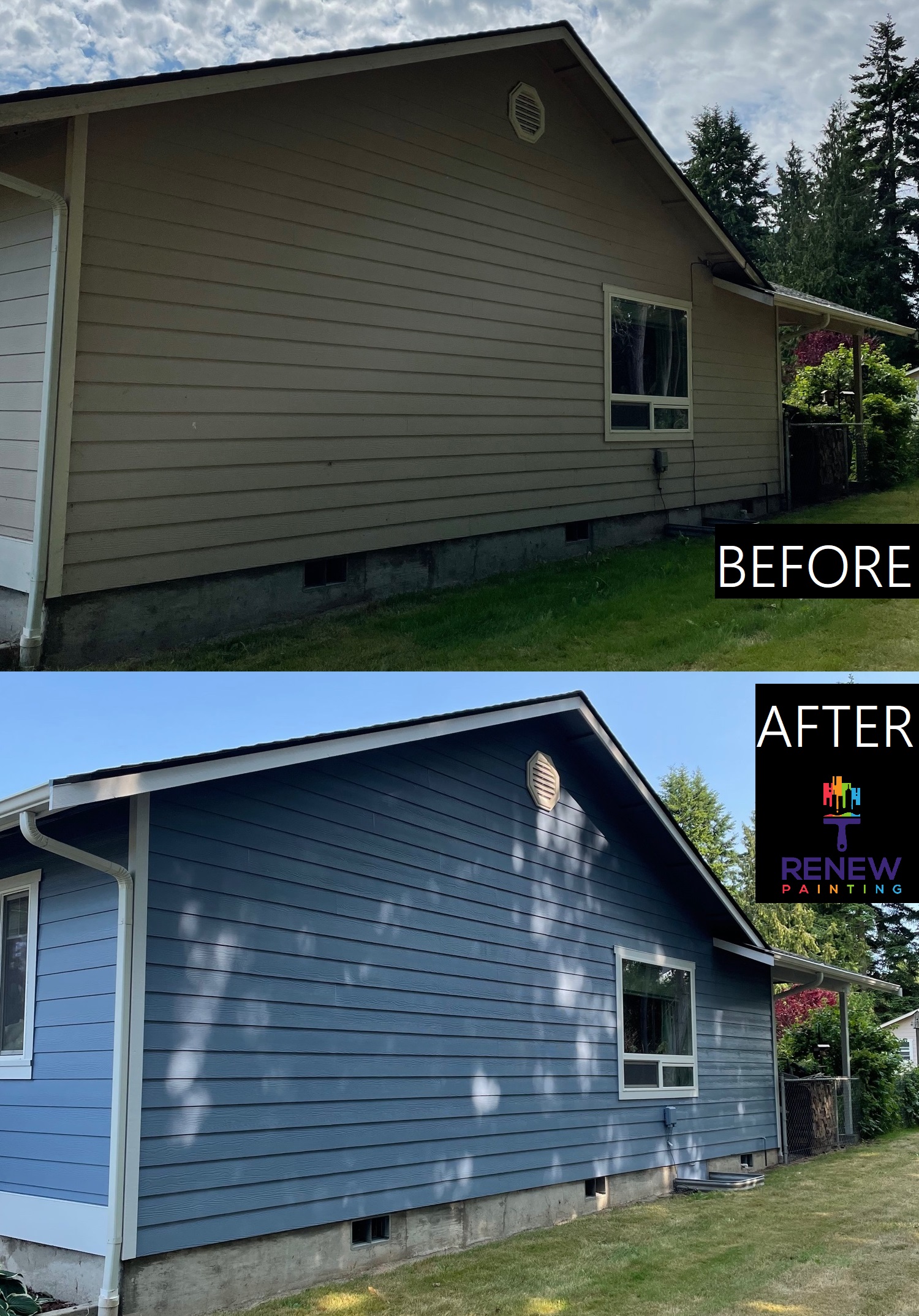 Exteriors – Renew Painting LLC